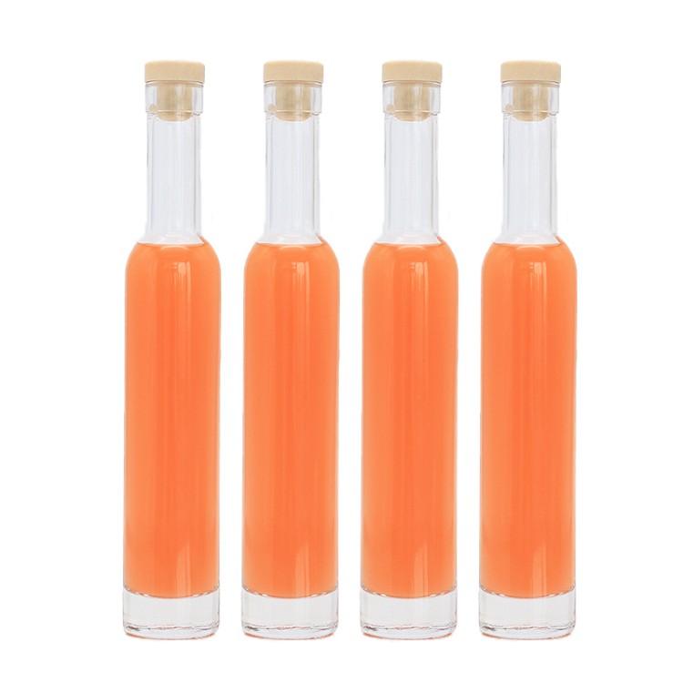 Wholesale Clear 200 Ml Glass Fruit Wine Bottle With Cork High Quality Wholesale Clear 200 Ml Glass Fruit Wine Bottle With Cork High Quality
