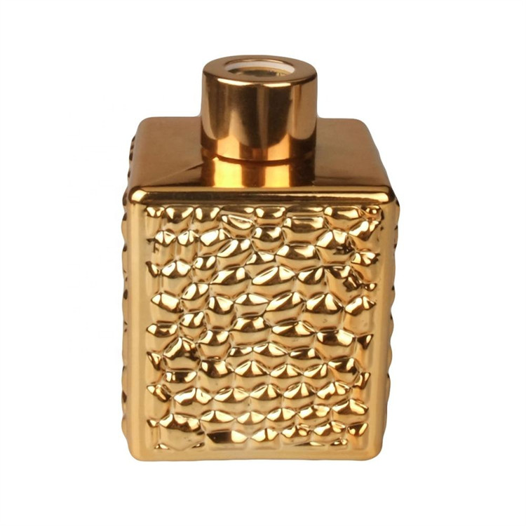 190ml designer 6oz electroplated metallic diffuser bottle empty reed ...