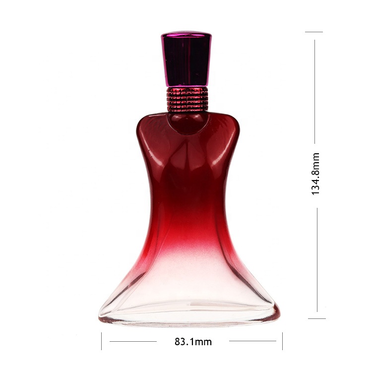 Classical Fashion Gradient Empty Woman Body Shape Perfume Bottle 50 ml ...