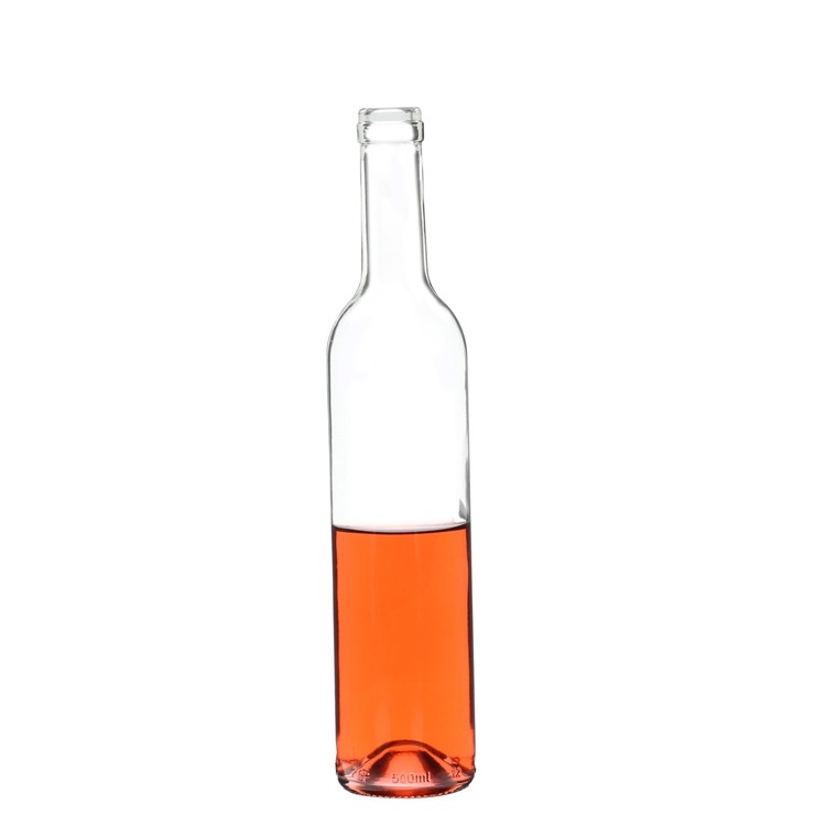 500ml Botella de cristal transparente bottle for licor, High Quality ...