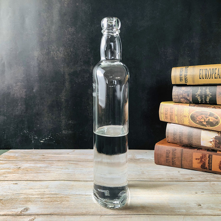 Cork Sealing Type Embossing Label 1 Liter Liquor Bottle For Whiskey ...