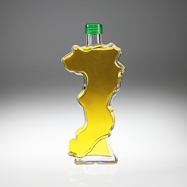 Customized wine bottle with irregular shape and unique shape 500ML ...