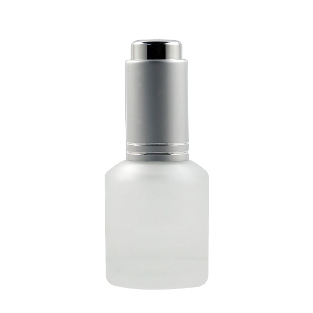 Fast Shipping 15ml Push Button Pump Clear Glass Cosmetic Dropper ...
