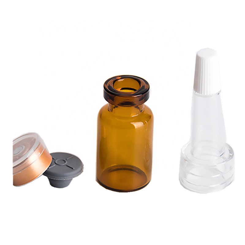 3ml hot sale transparent injection glass bottles for medicine with ...