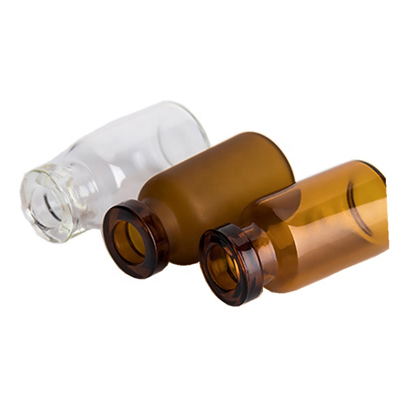 3ml hot sale transparent injection glass bottles for medicine with ...