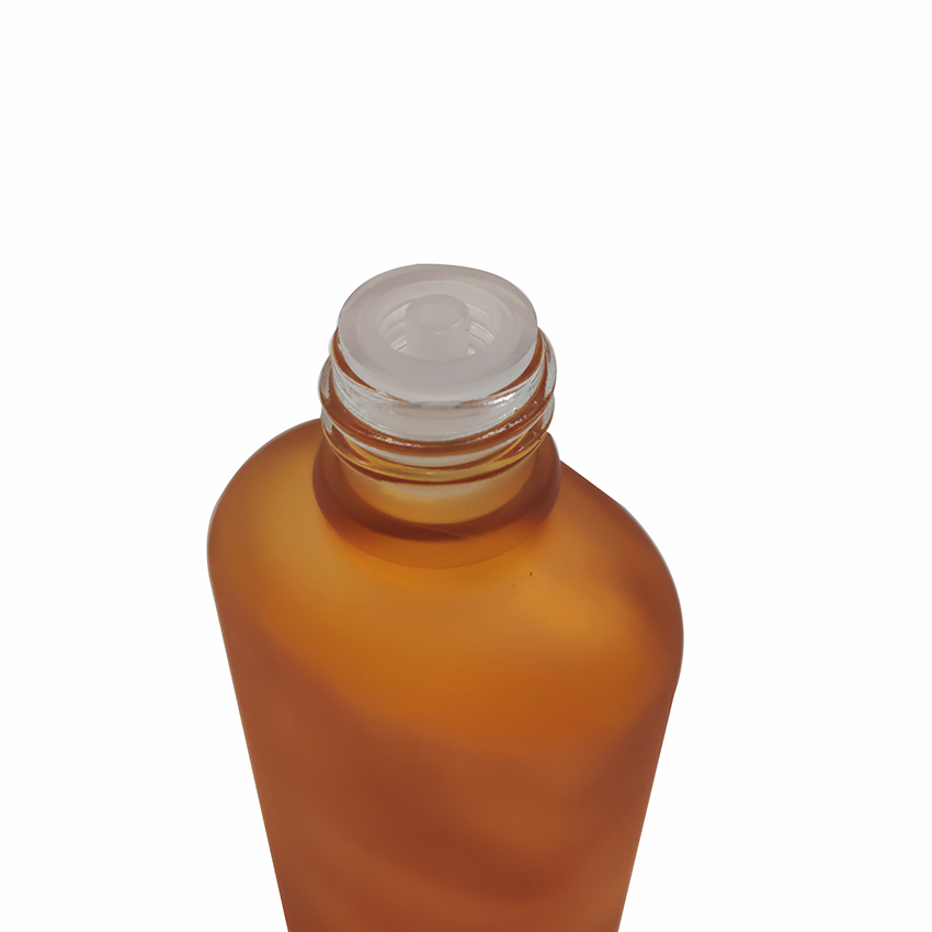 Custom Logo Color Skin Care Serum Oil Use 50ml Orange Painted Glass ...