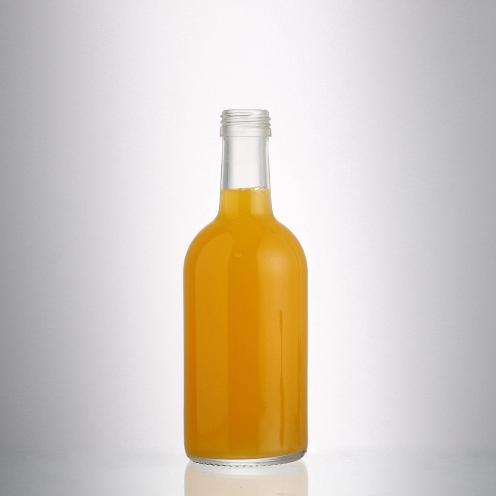 Classic Round Long Neck 350 ml Beverage Empty Glass Juice Bottle With ...