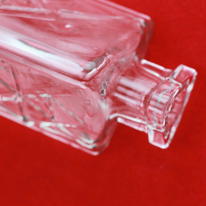 Wholesale Rectangle Glass Bottle 350ml Rectangular Glass Bottle, High ...