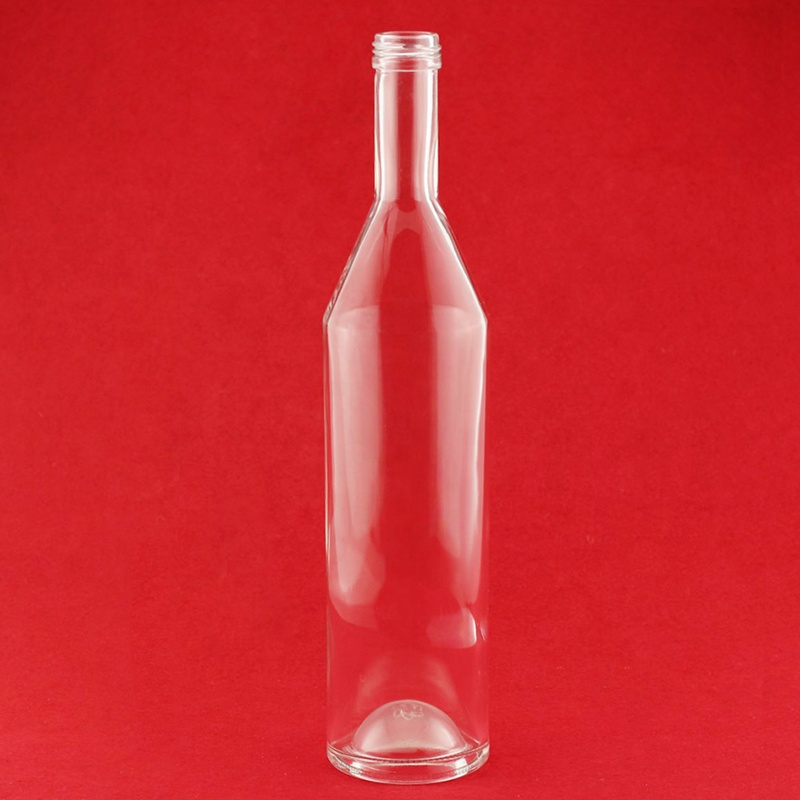 500ml 750ml Clear Glass Water Bottles Tall And Thin Glass Alcohol ...