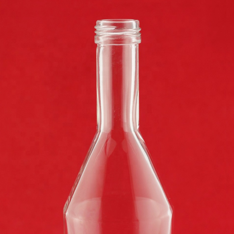 500ml 750ml Clear Glass Water Bottles Tall And Thin Glass Alcohol ...