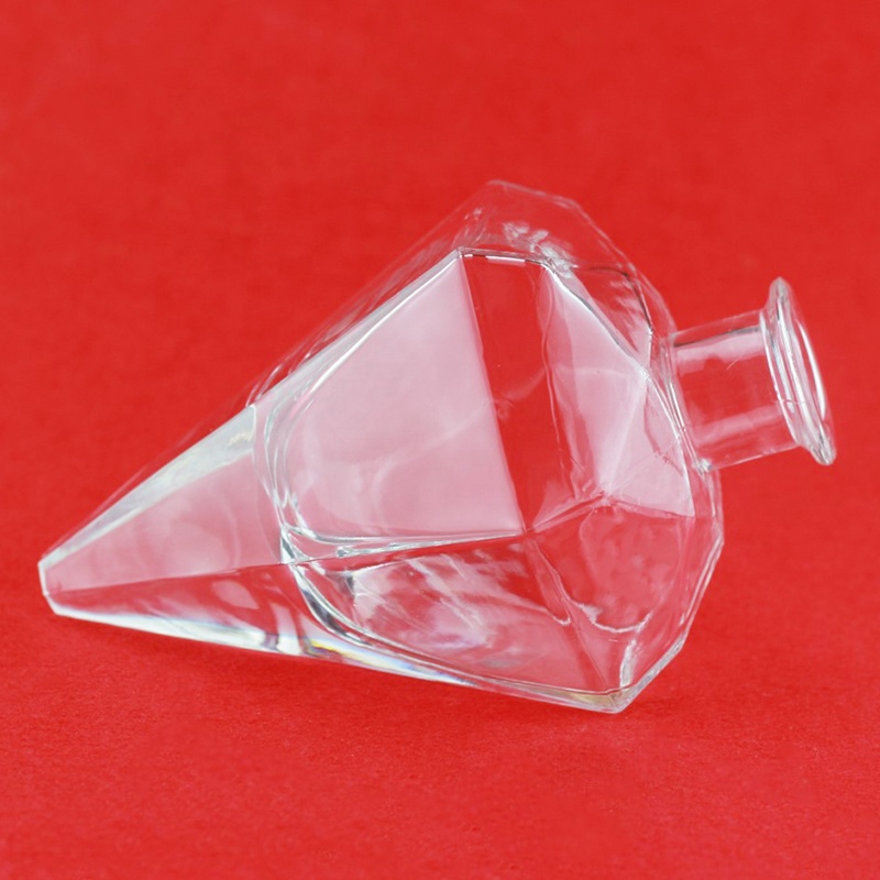 Conical Shape Whisky Bottle Fancy Glass Liquor Bottle, High Quality ...