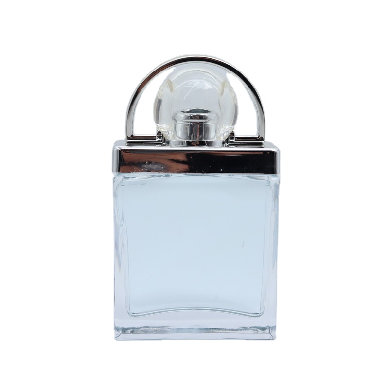 55ml screen printing frost matte hot stamping custom made glass perfume ...