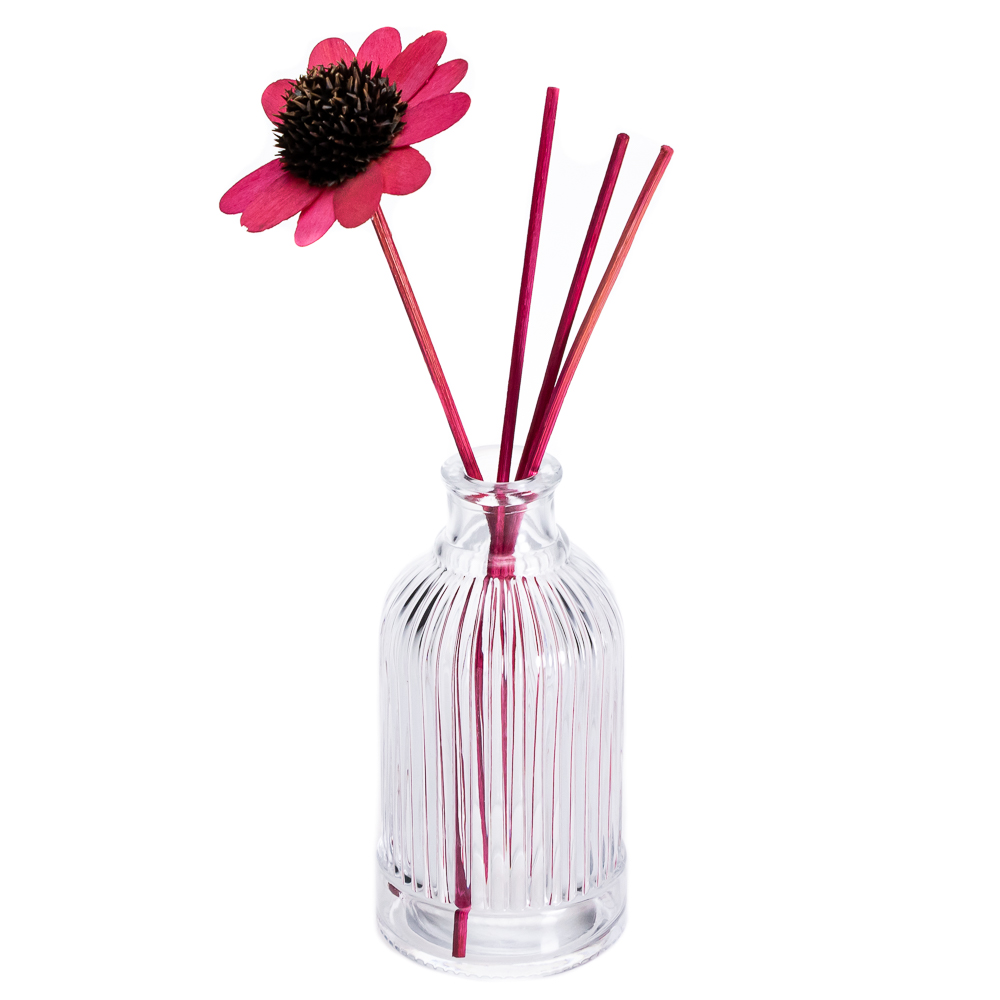Luxury Flower Vase Glass Home Aroma 200ml Diffuser Bottle For ...