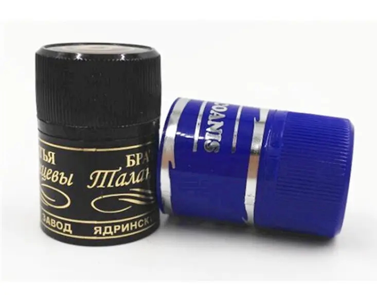 Wholesale 33*47 plastic caps blue non refillable closures for vodka ...