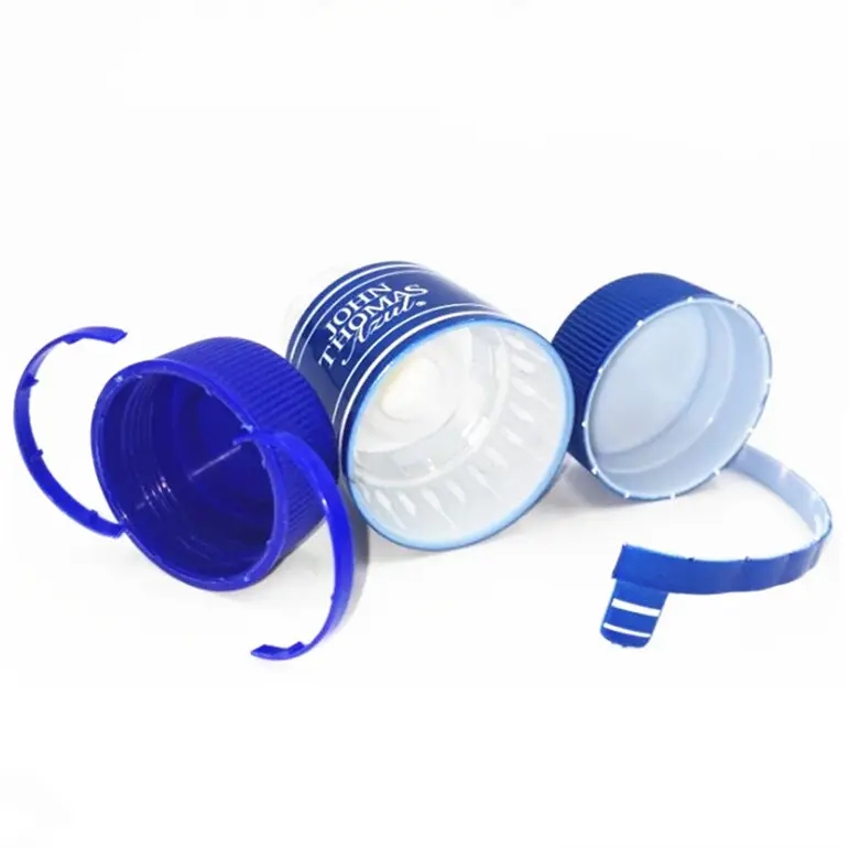 Wholesale 33*47 plastic caps blue non refillable closures for vodka ...