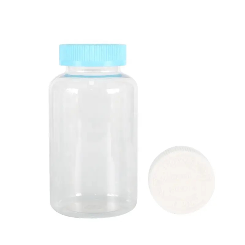 Empty Clear Custom 500ml Pet Plastic Pharmaceutical Pill Capsule ...