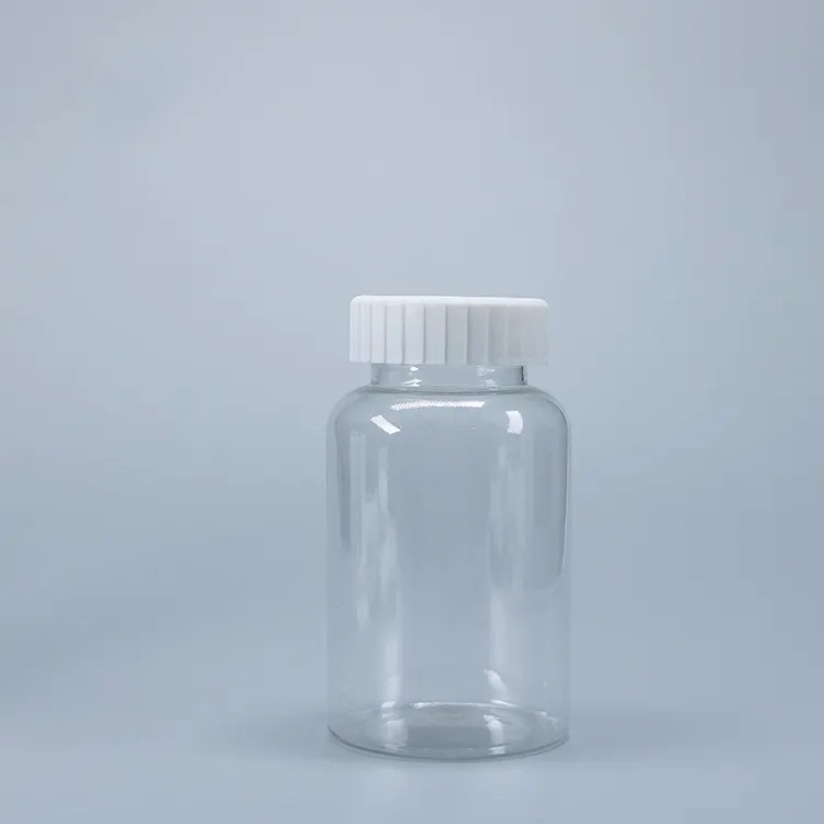 120ml transparent promotional PET plastic bottles for capsules tablet ...