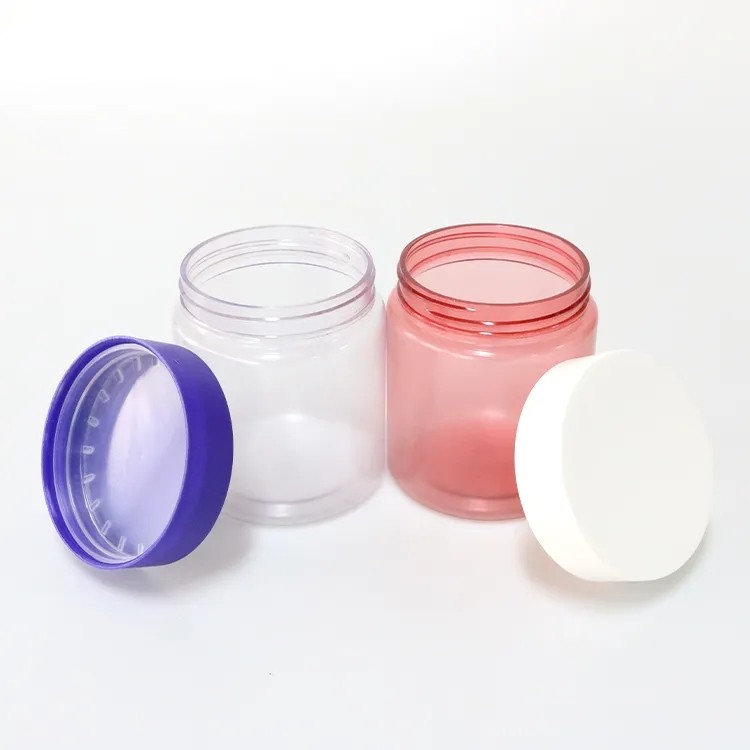 30 50 100150ml pink wide mouth plastic bottle gummy candy container ...