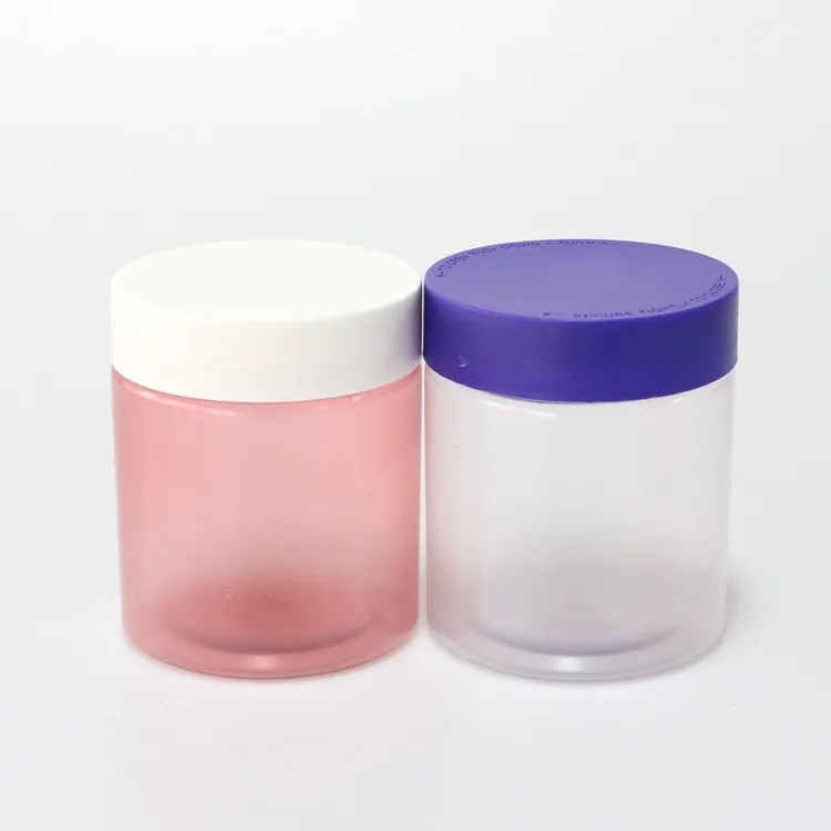 30 50 100150ml pink wide mouth plastic bottle gummy candy container ...