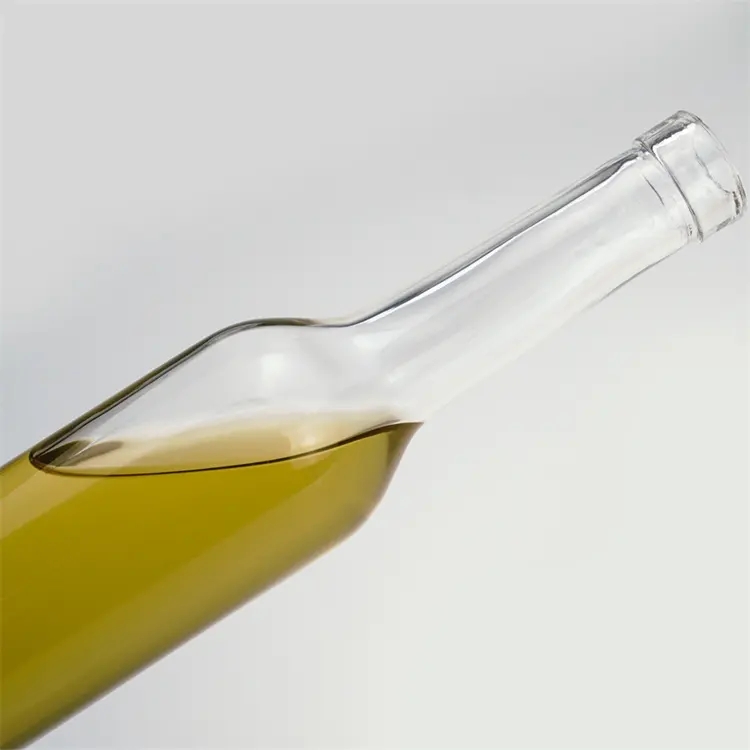 350ml capacity Flask Long Neck Tall Slender Customized Vodka Rum Whisky ...