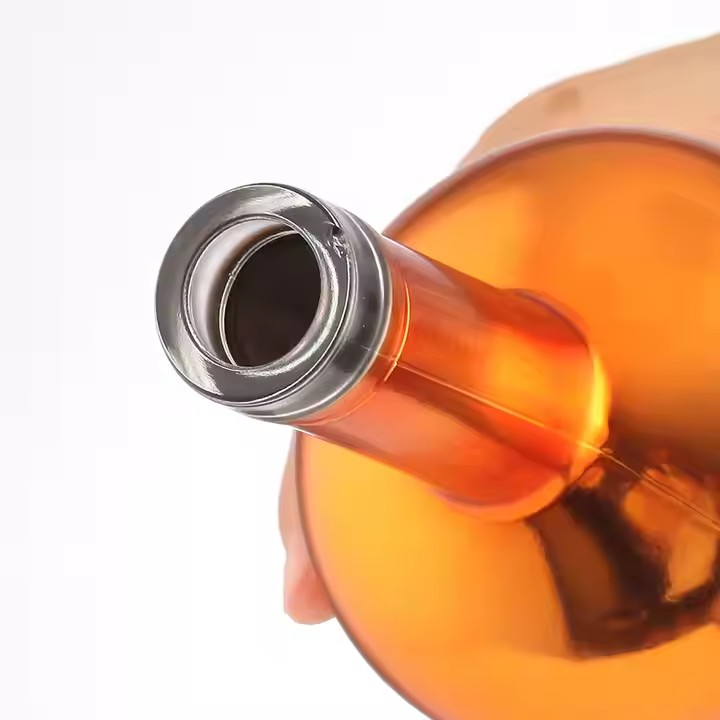 Customized Electroplating 500 ml 700 ml 750 ml Gin Vodka Whisky Whiskey Tequila Bottle with Cork