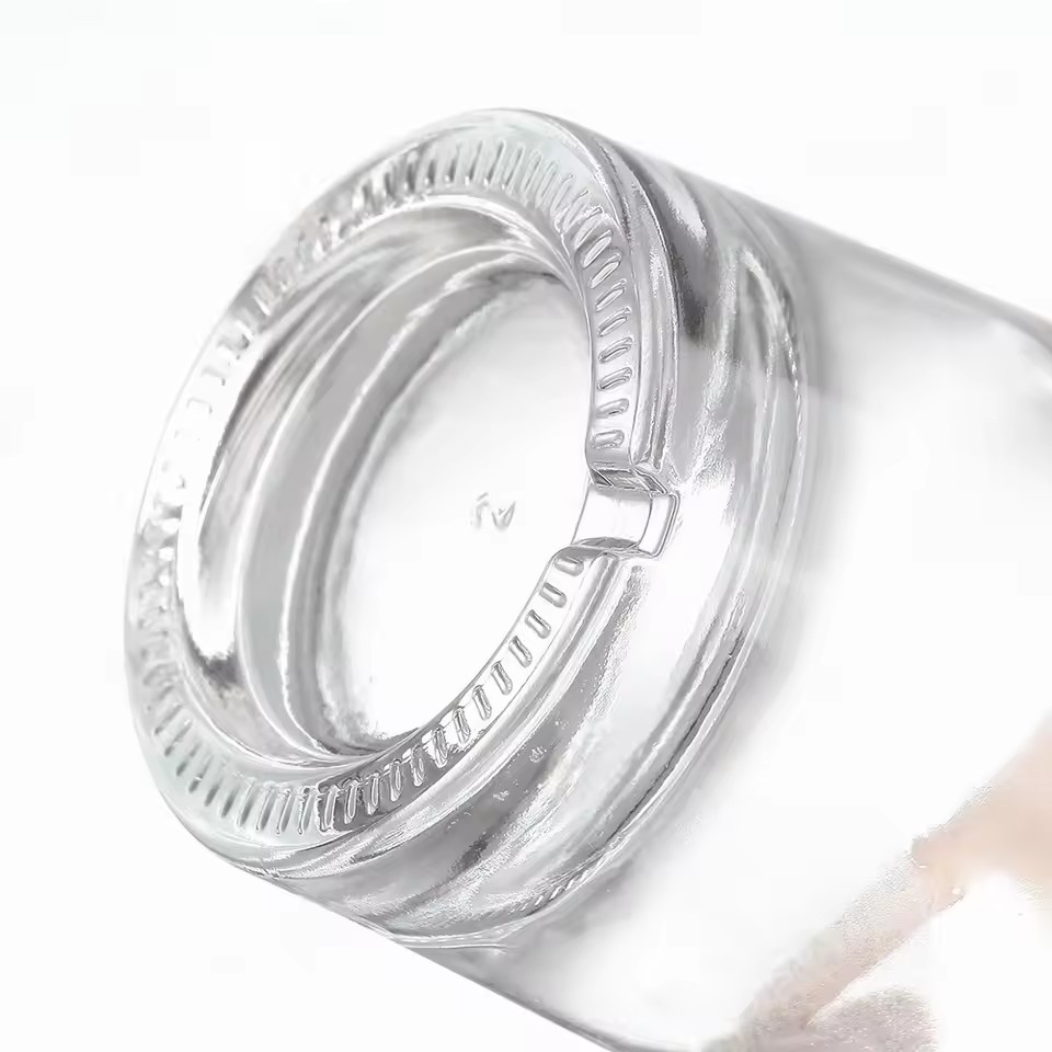 Wholesale 250ml 750ml 1 Liter White Glass Bottles Guala Cap for Cork ...