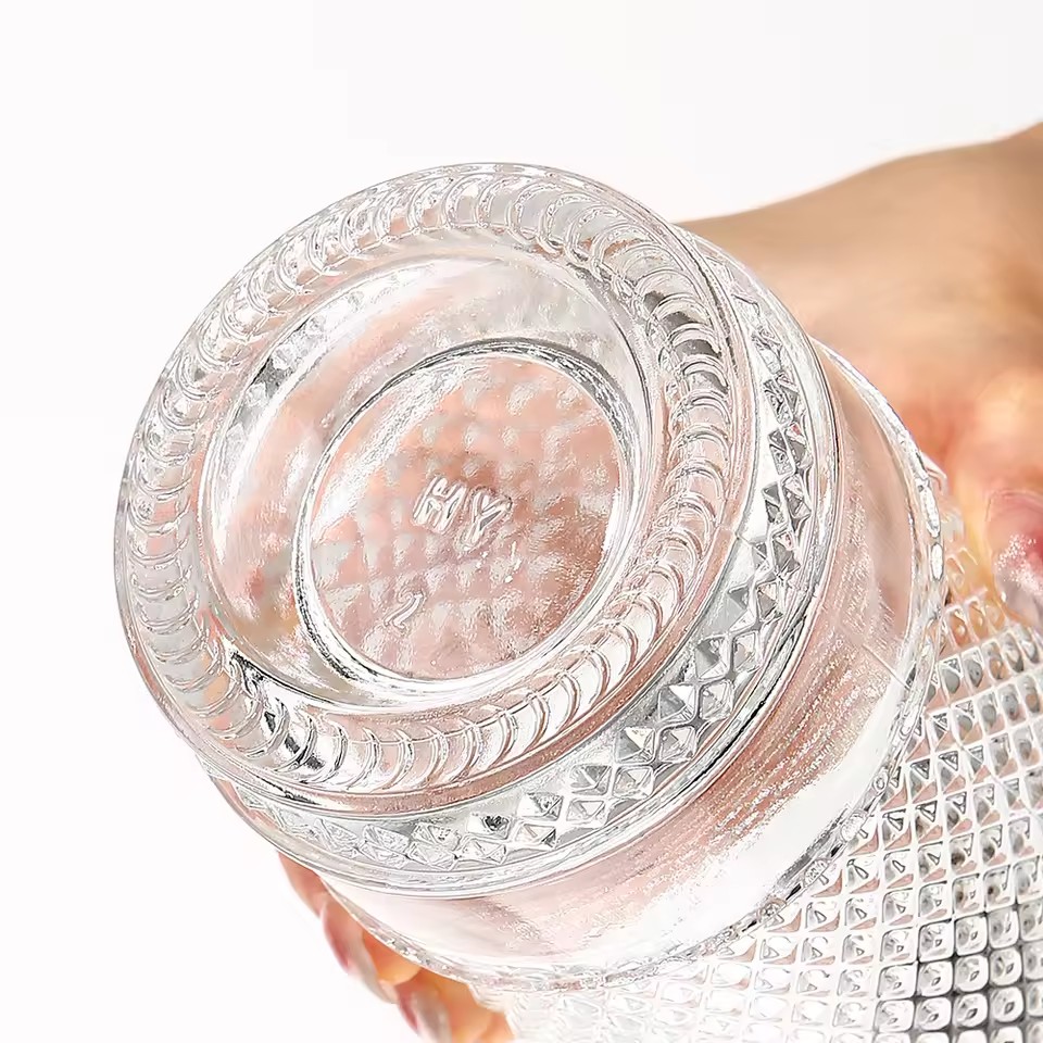 Custom LOGO Label Fancy Odd Shaped Glass Wine Bottle 750ml Unique Empty ...