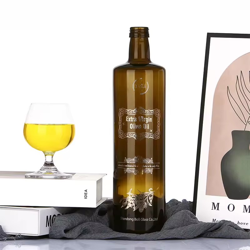 Translucent 700ml Capacity Amber Round Sharp Super Crystal White Food ...