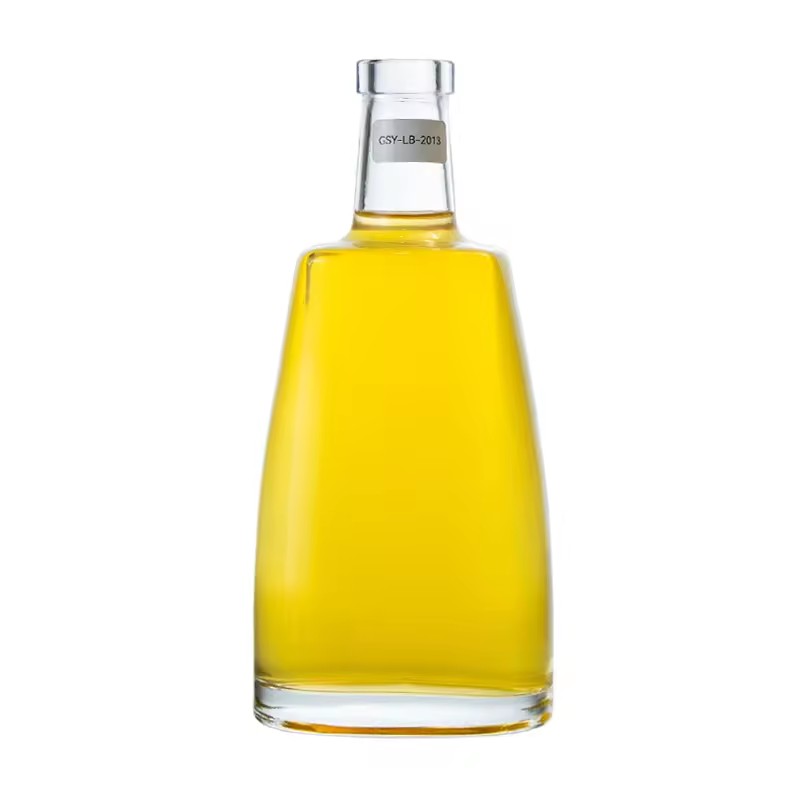 Custom Made Liquor Gin Whiskey Glass Bottle 700ml Glass Spirit Bottles ...